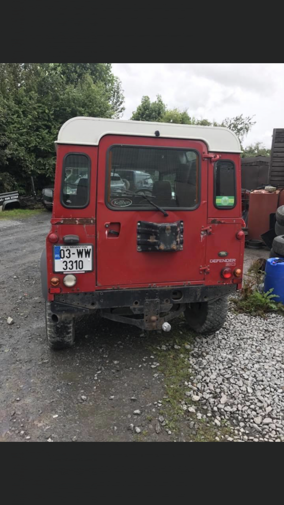 Our Red Defender 90 – Stryker Landrover
