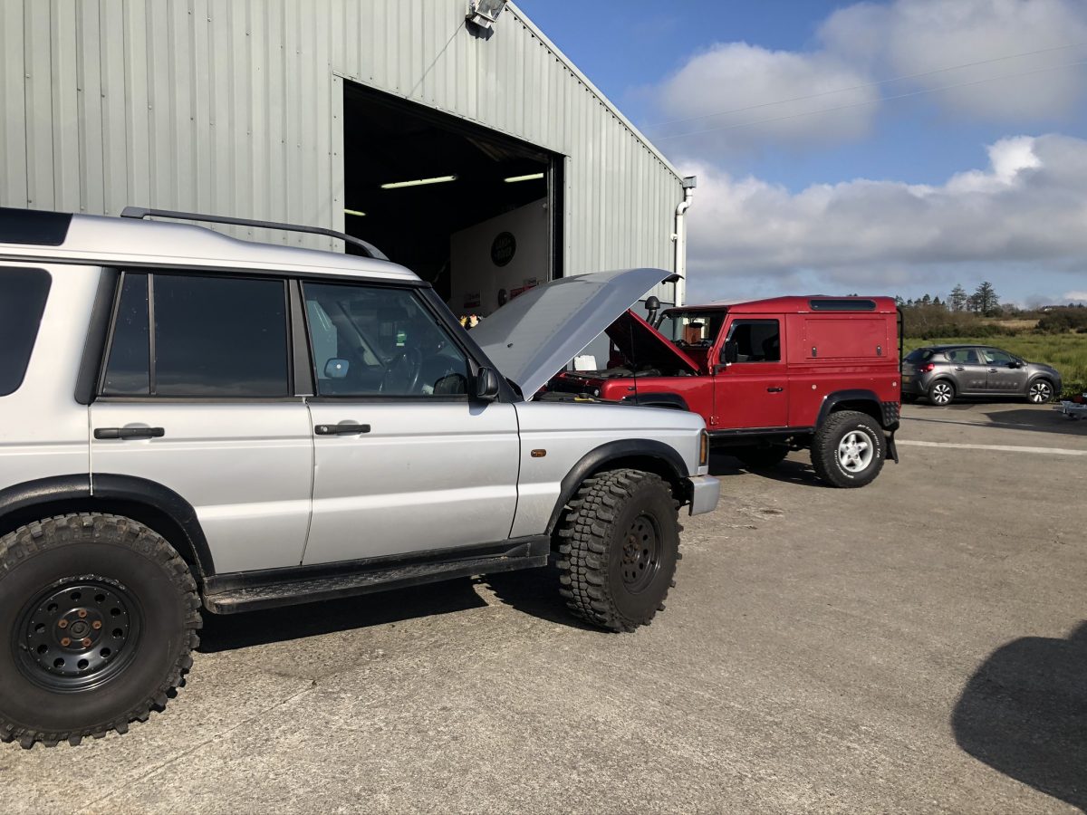 TD5 Inside Visit – Stryker Landrover